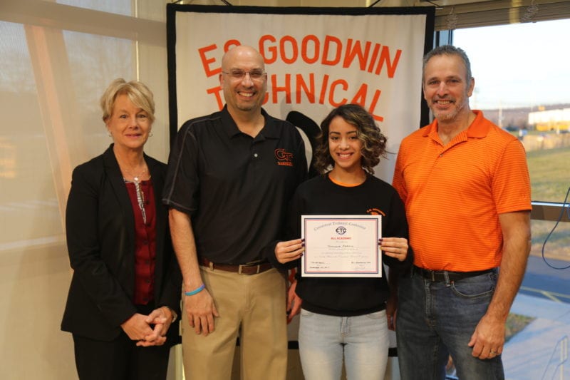 Girls Volleyball - E.C. Goodwin Technical High School