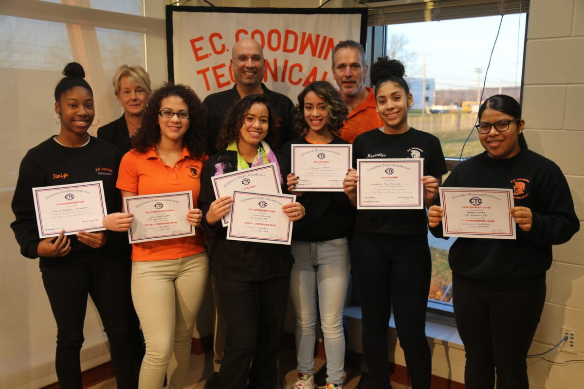 Girls Volleyball - E.C. Goodwin Technical High School