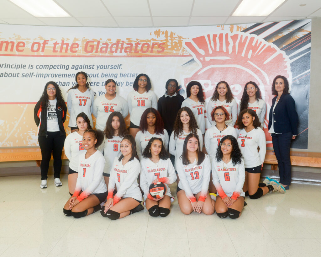 Girls Volleyball - E.C. Goodwin Technical High School